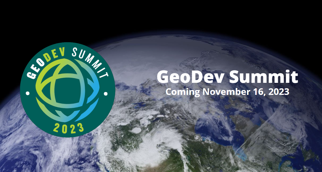 GeoDev Summit | The Center for Applied Environmental & Geospatial ...